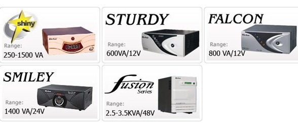List of Sukam “Pure Sine Wave” Inverter Models – Ups Inverter Info